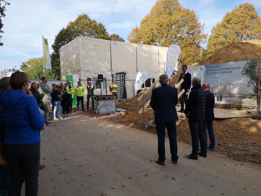 Eerste steen van vrijetijdscentrum Zellik is gelegd | Ring