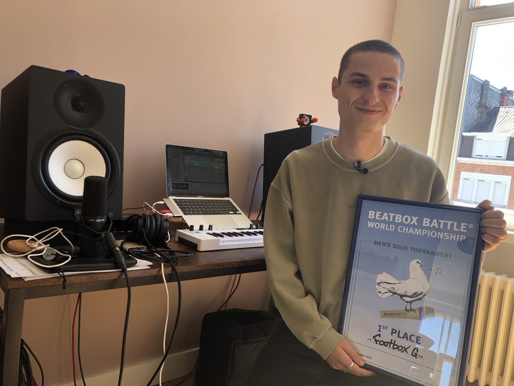 Affligemnaar FootboxG na wereldtitel beatbox: "Dit voelt zo onwezenlijk ...