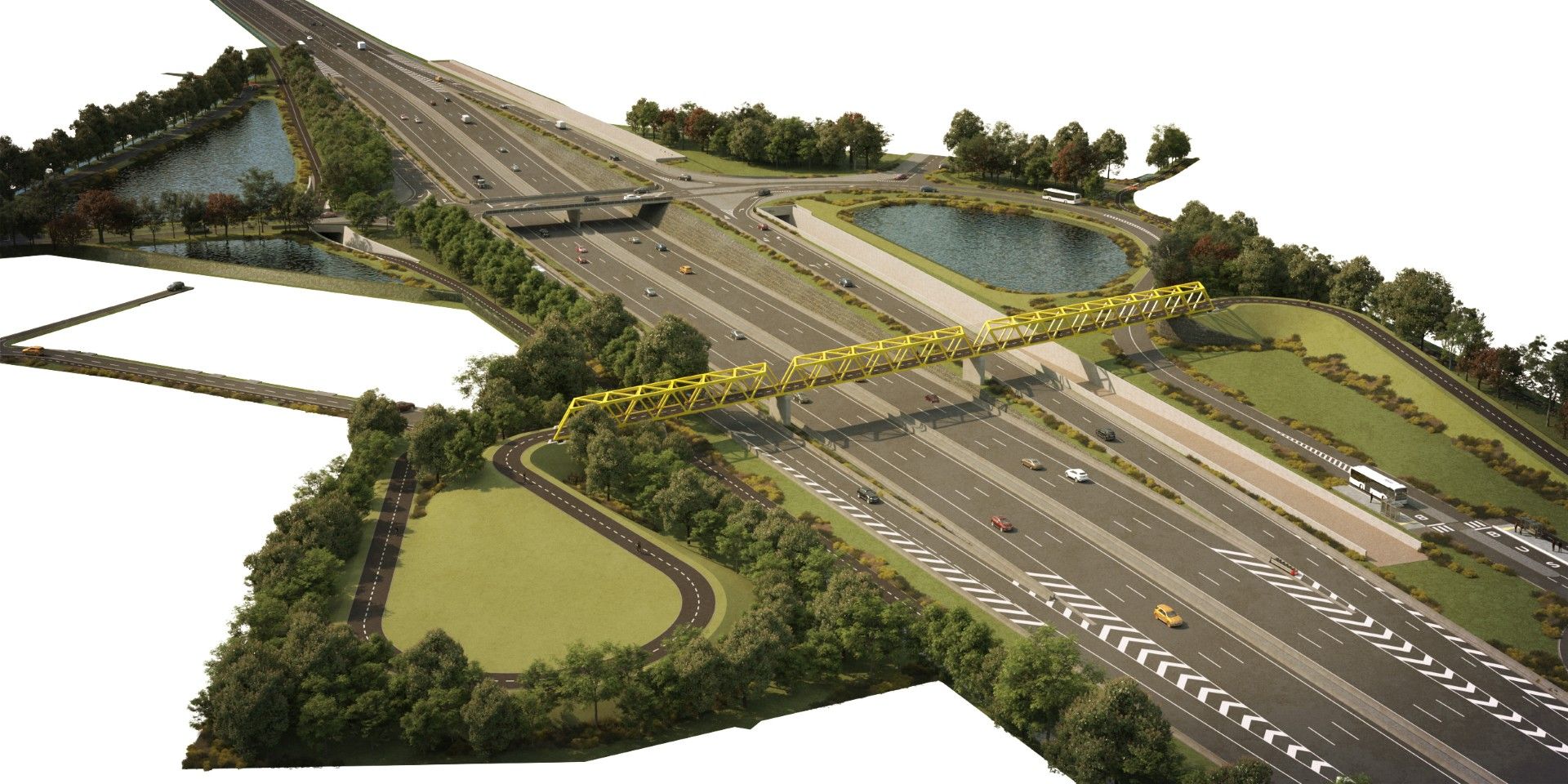 Concrete plannen voor heraanleg kruispunt A12 met Kerkhofstraat | Ring