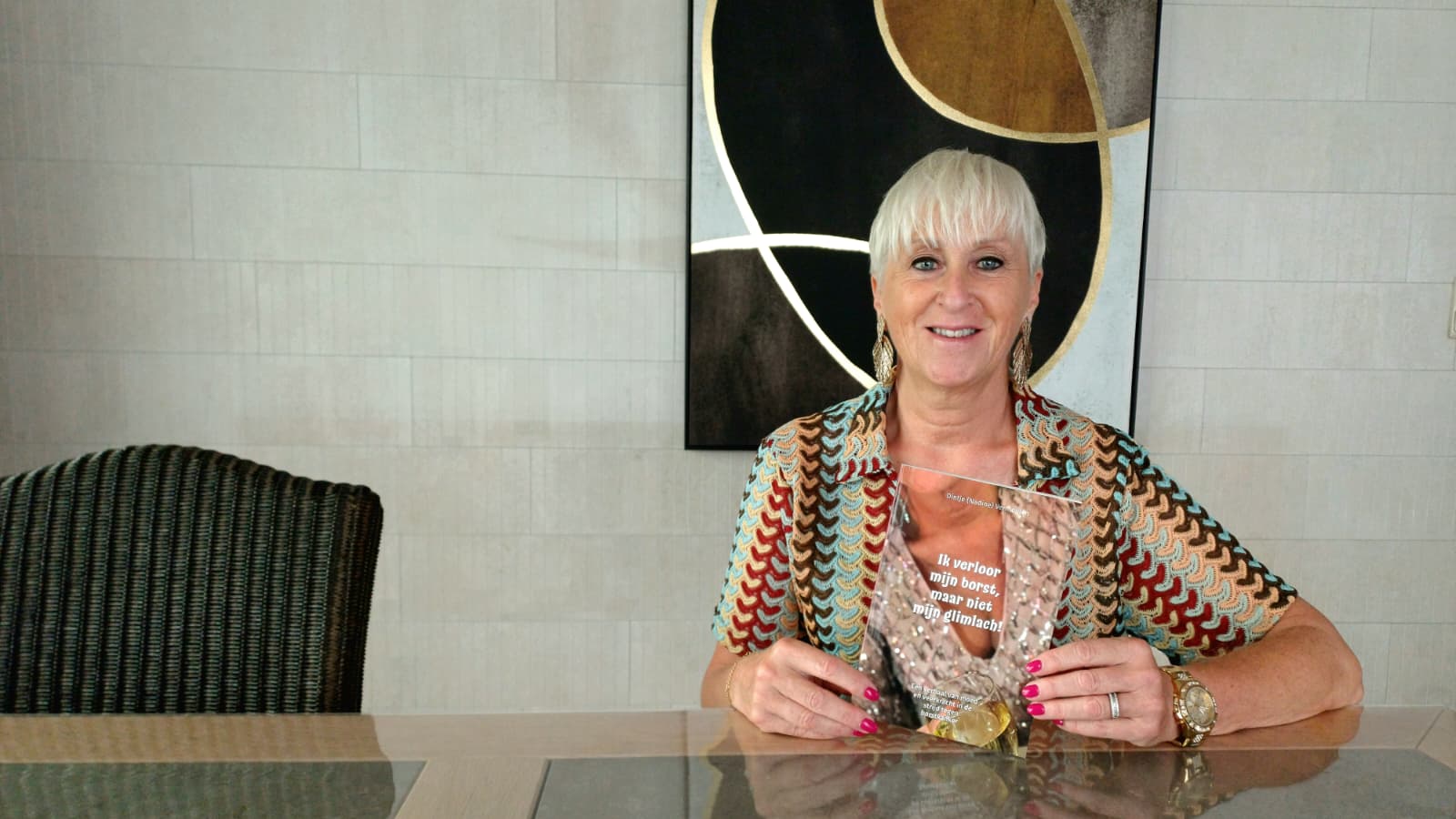 Nadine Vermeulen uit Halle schrijft een boek over borstkanker: “Ik ...