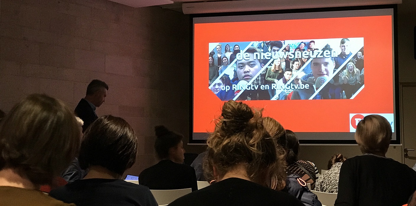 Nieuwsneuzen RINGtv op Vlaams Mediawijs Congres | Ring