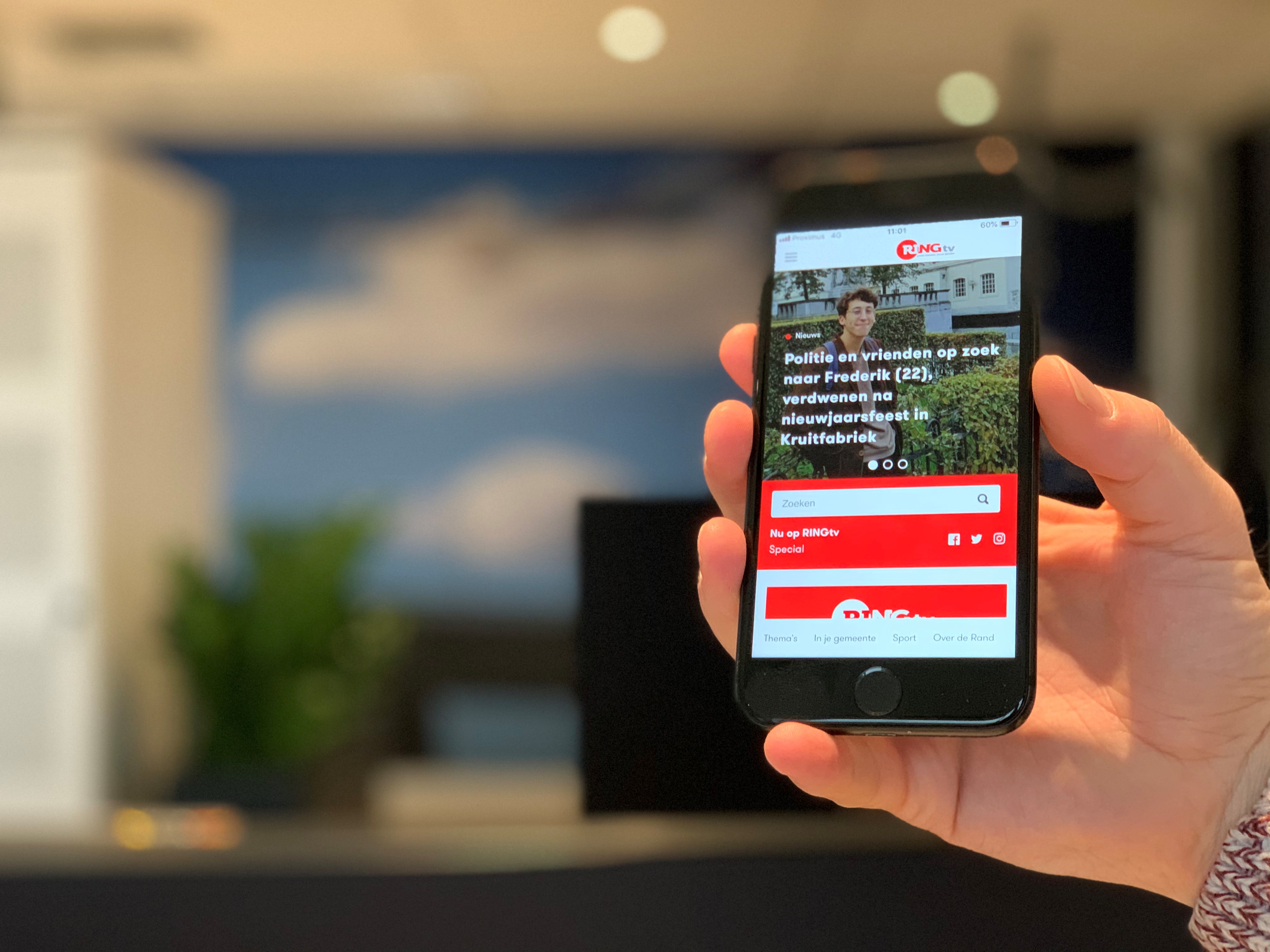 RINGtv lanceert nieuwsapp voor smartphone en tablet | Ring